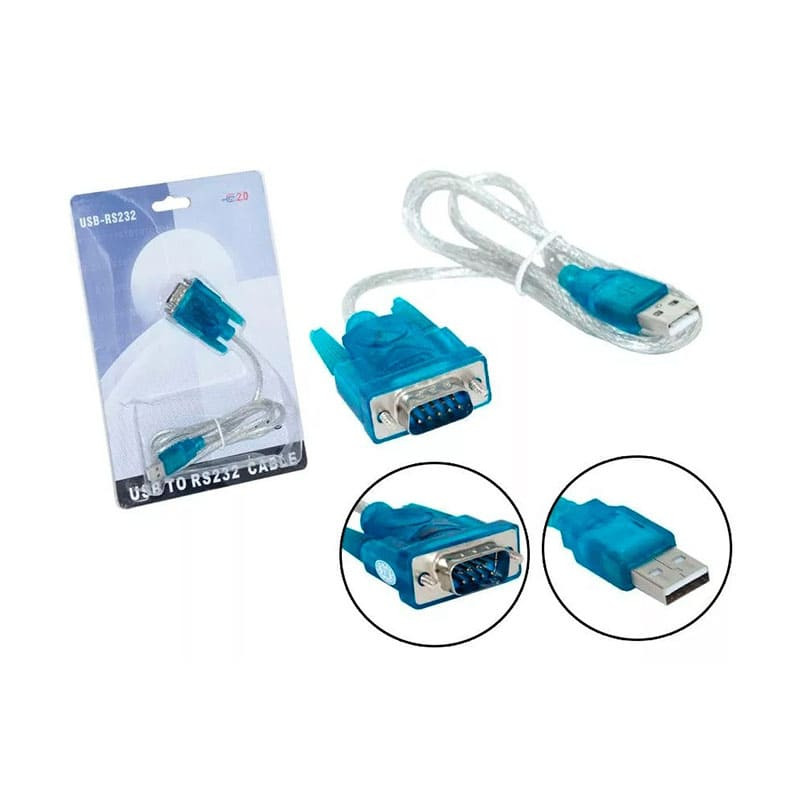CABO CONVERSOR USB X SERIAL DB09 RS232 AD0018