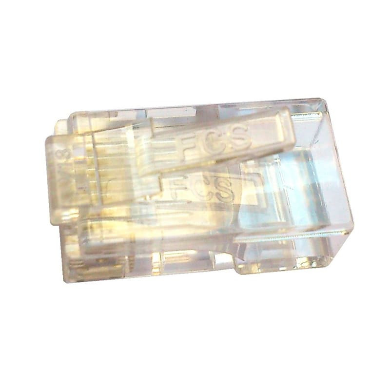 CONECTOR RJ45 MACHO 8X8 CAT5E