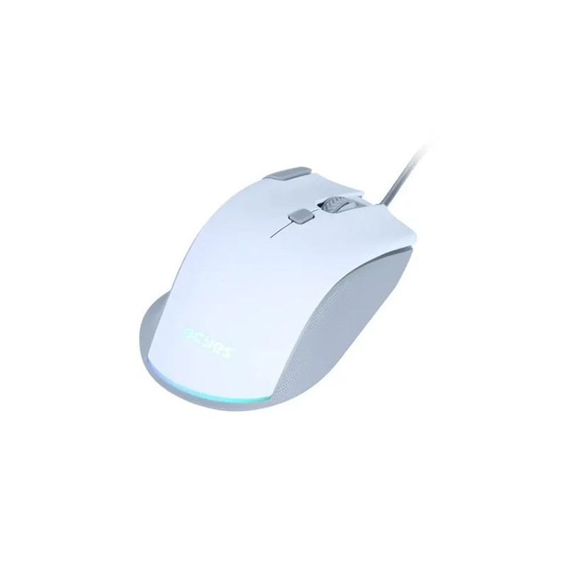 MOUSE GAMER ZYRON 12800 DPI RGB WHITE PMGZRGBW (SR) PCYES