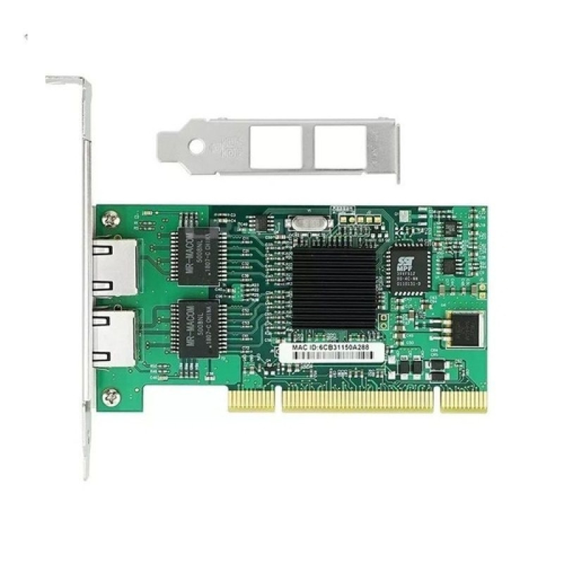 PLACA DE REDE DUAL GIGA 82576EB E1G42ET PCI-E X1 1000M INTEL