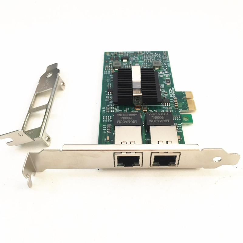 Placa De Rede Dual Giga 82576Eb E1G42Et Pci-E X1 1000M Intel