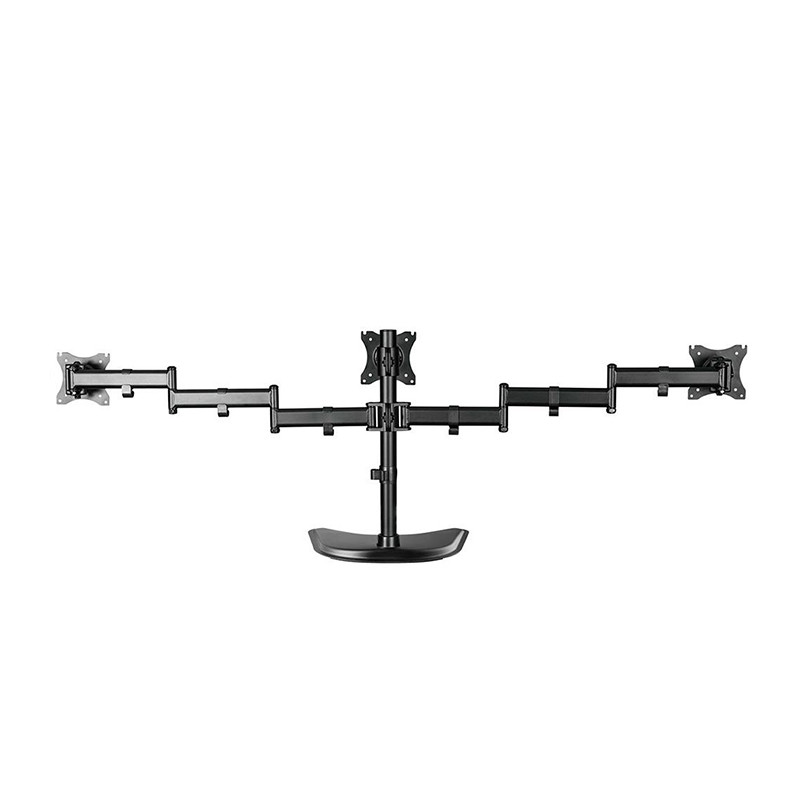 Suporte Articulado Para 3 Monitores 13" A 27" Vesa Plmsm03A (Sr) Pcyes