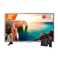 Tv 32'' Led Hd Hdmi/Usb 32Lt330Hbsb Lg + Tv Box